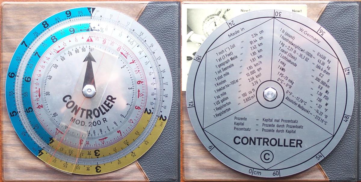 Circular Slide Rules